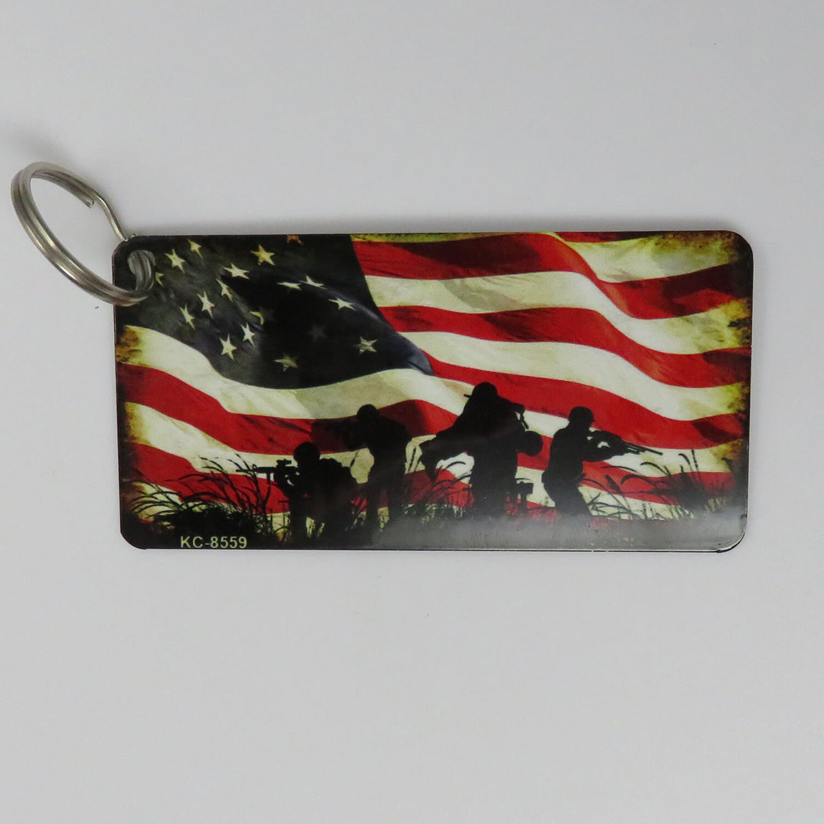 American Flag Soldiers Key Chain – MCE Designs LLC